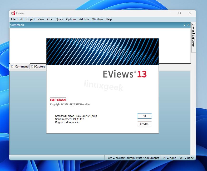 EViews下载安装教程（附安装包）2025最新版（EViews 13） - linuxgeek - 博客园