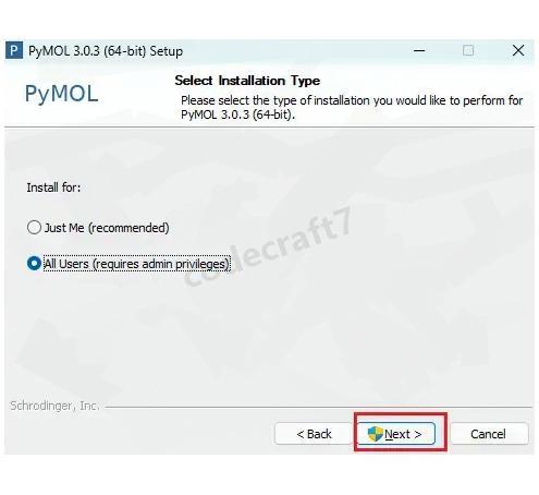 PyMOL 安装教程(附安装包)PyMOL 3.0.3下载详细安装图文教程 - codecraft7 - 博客园