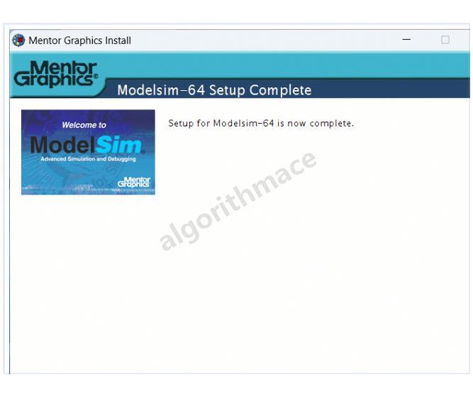 仿真软件ModelSim下载与安装教程（详细教程，附安装包） 2025最新版详细图文安装教程 - algorithmace - 博客园