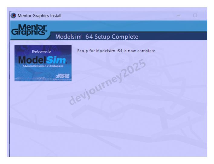 【2025最新】ModelSim仿真软件下载保姆级安装图文教程（全网最详细）【附官方安装包+永久】 - 代码行者7 - 博客园