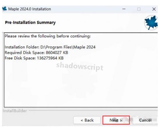 Maple2024官方免费下载安装教程(附安装包)2025超详细Maple 2024图文安装教程 - shadowscript - 博客园