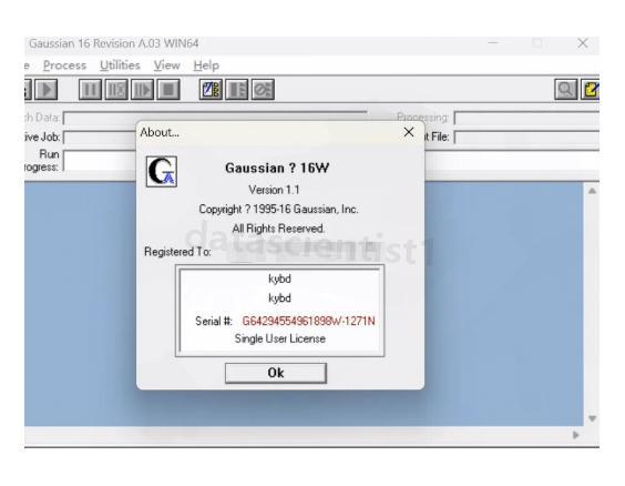 Gaussian 16W安装教程（附安装包）Gaussian 16W下载详细安装图文教程 - datascientist - 博客园